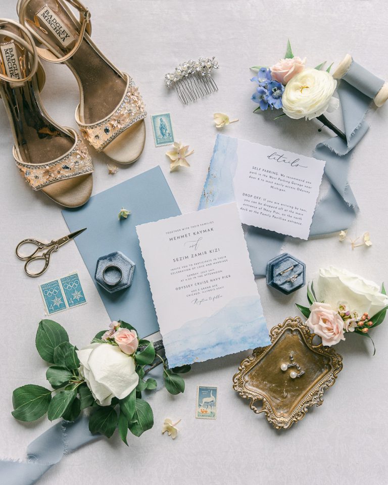 Chicago Cruise Wedding at Navy Pier | Sezim + Mehmet