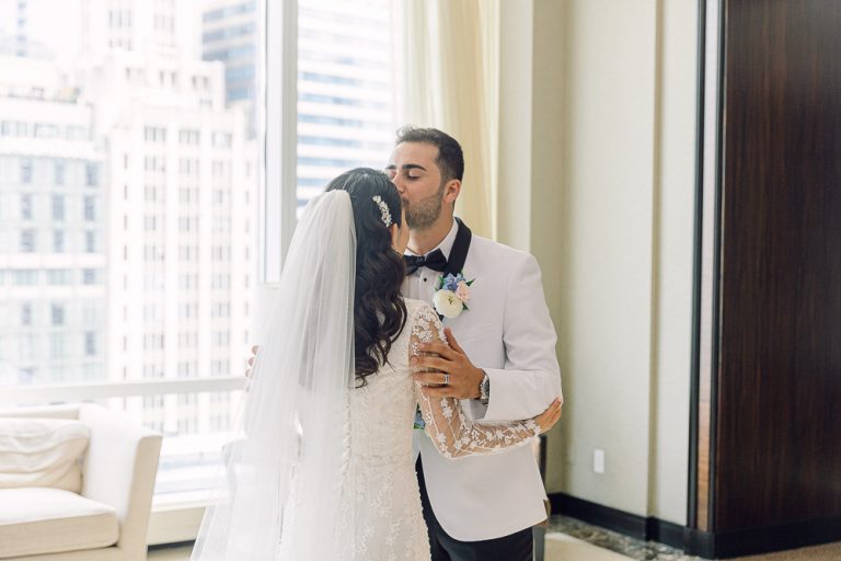 Chicago Cruise Wedding at Navy Pier | Sezim + Mehmet