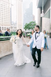 Chicago Cruise Wedding at Navy Pier | Sezim + Mehmet