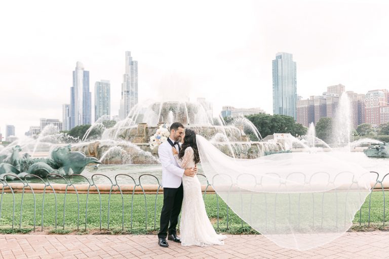 Chicago Cruise Wedding at Navy Pier | Sezim + Mehmet
